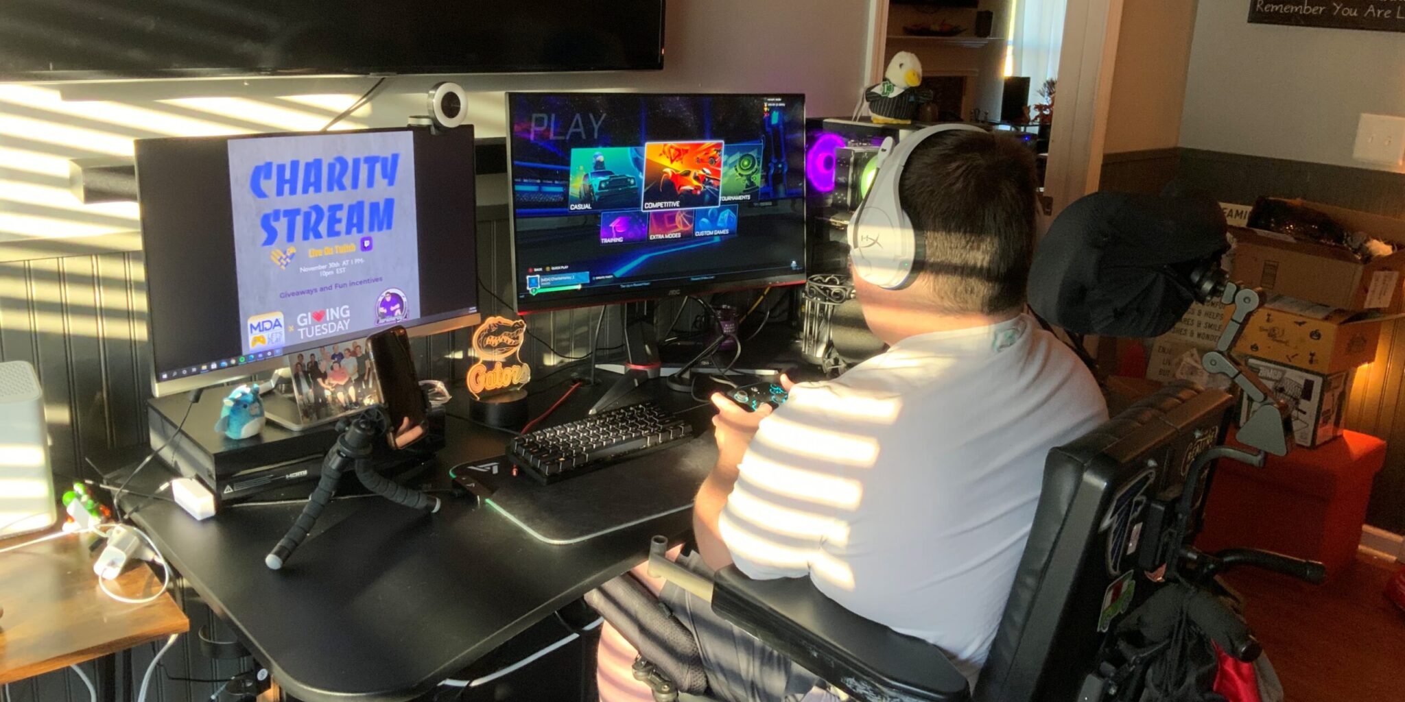 More Than Just Fun & Games - Charlie Mabry is Streaming for a Cause ...