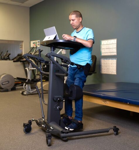 Stand Up and Go with Mobile Standers and Standing Wheelchairs - Quest ...