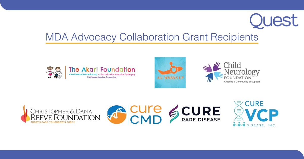 MDA Announces Advocacy Collaboration Grant Projects - Quest | Muscular Dystrophy Association
